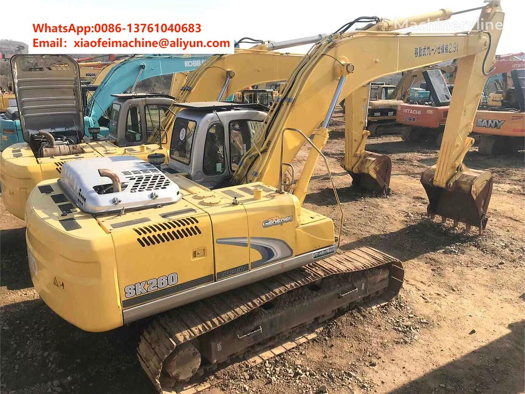 Kobelco SK260 bager guseničar