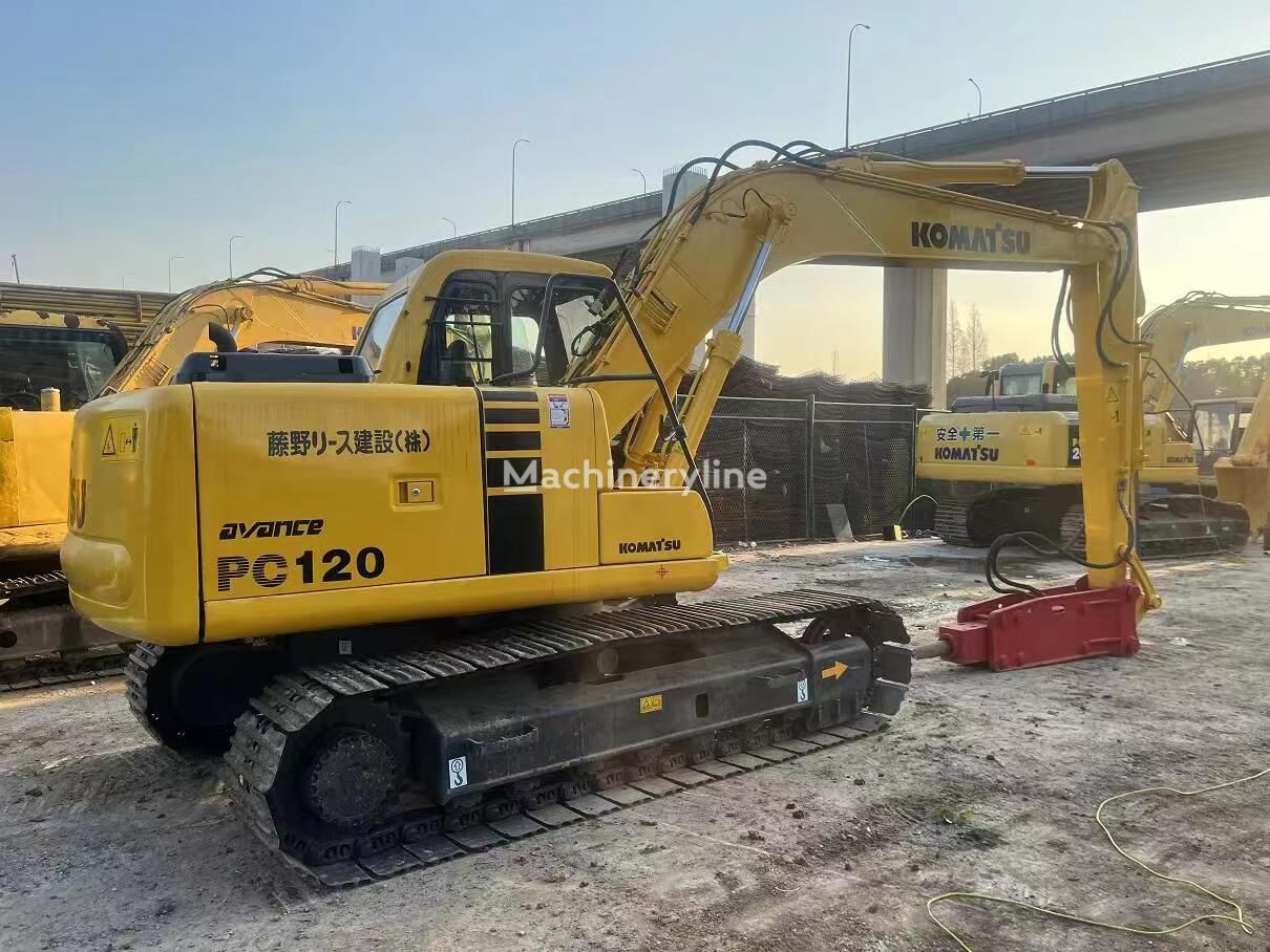 Komatsu PC120 bager guseničar