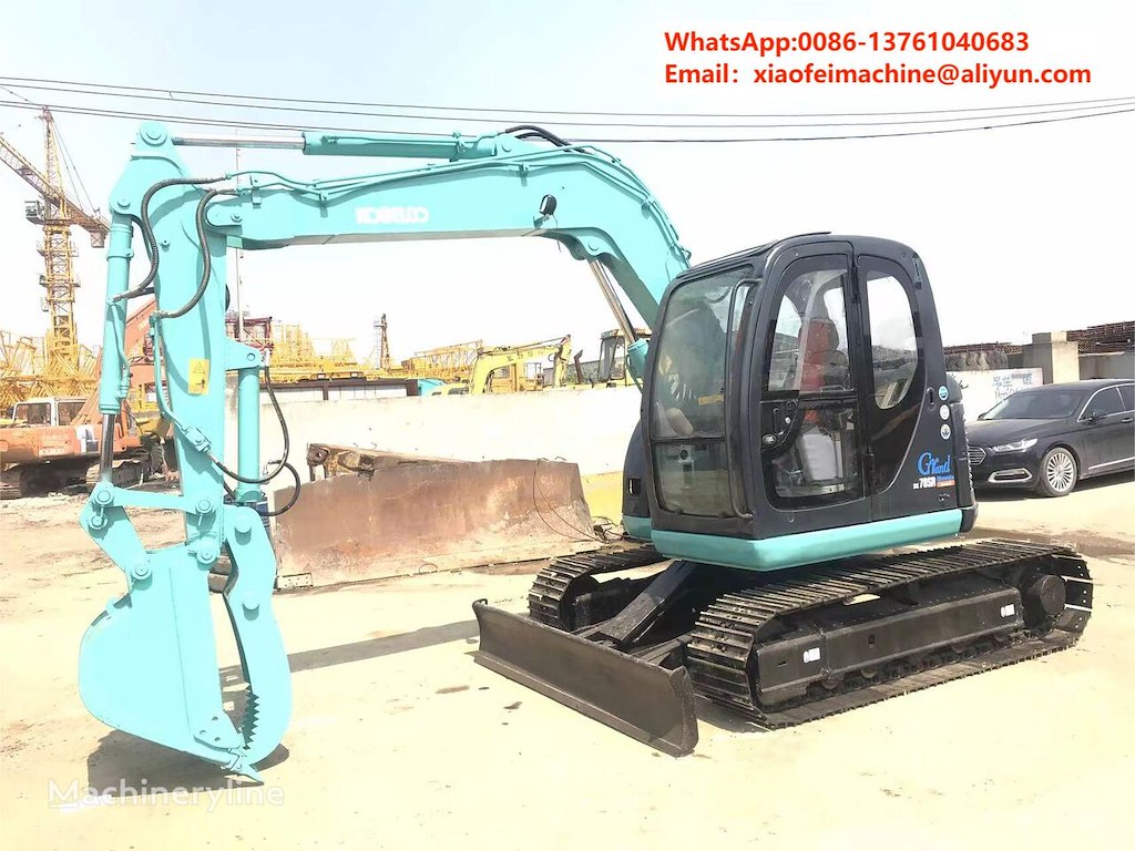 Kobelco SK70 Excavator With Hydraulic Thumb bager guseničar