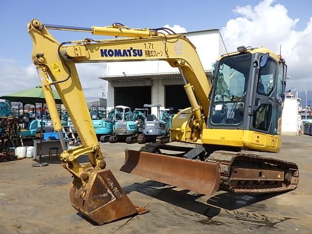 Komatsu PC78US-8 mini bager