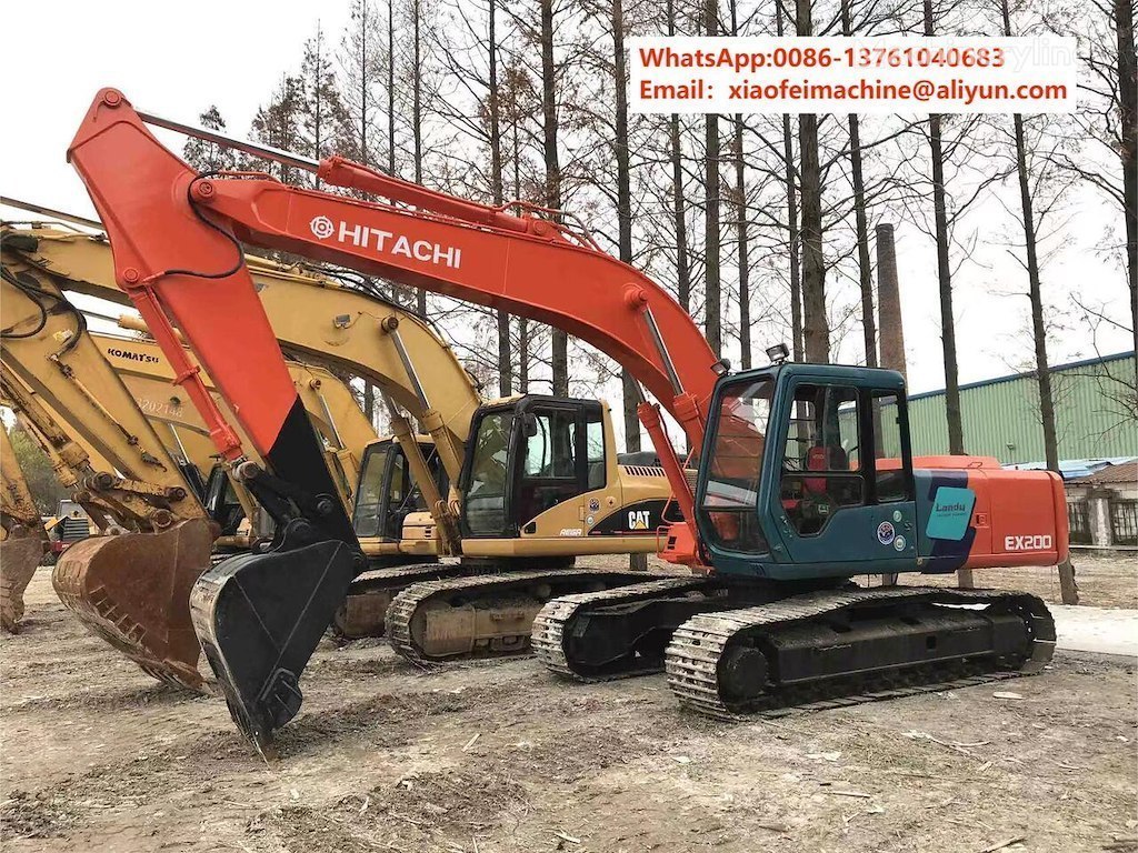 Hitachi EX200 bager guseničar