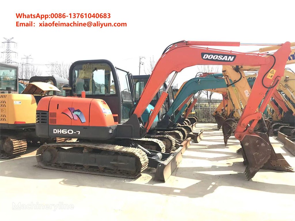 Doosan DH60-7 bager guseničar