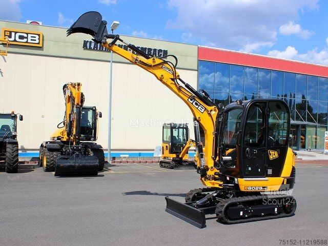 Novi JCB 8029 CTS mini bager