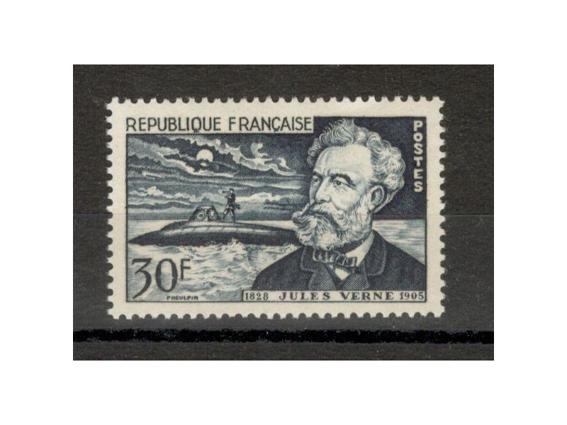 FRANCUSKA - MNH MARAKA-JULUS VERNE 1955