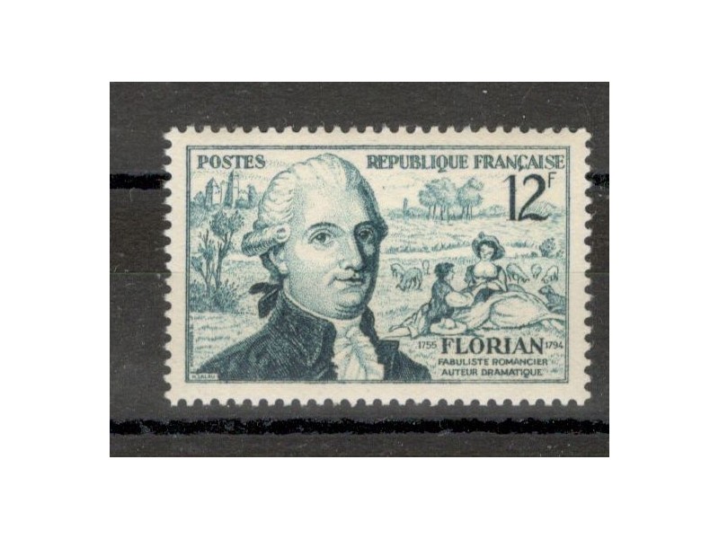 FRANCUSKA - MNH MARAKA - LICNOSTI-FLORIAN- 1955