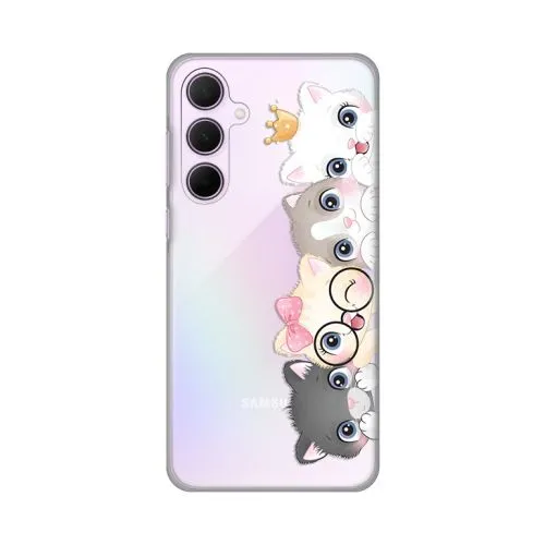 Silikonska futrola - maska print Skin za Samsung A356B Galaxy A35 5G Cats