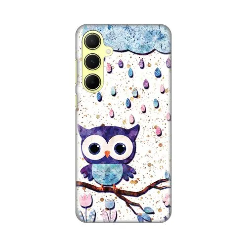 Silikonska futrola - maska print Skin za Samsung A556 Galaxy A55 5G Owl