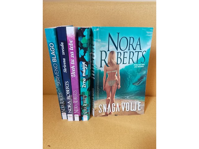 - Nora Roberts -  komplet Snaga volje - 5 knjiga