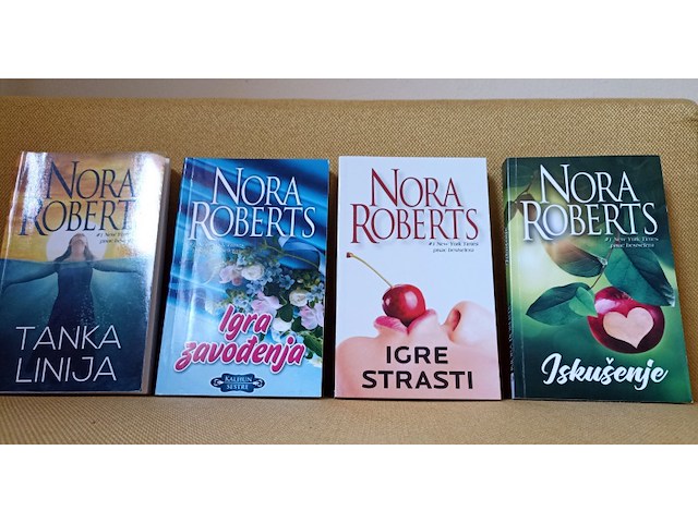 - Nora Roberts - komplet Igre strasti -  četiri naslova