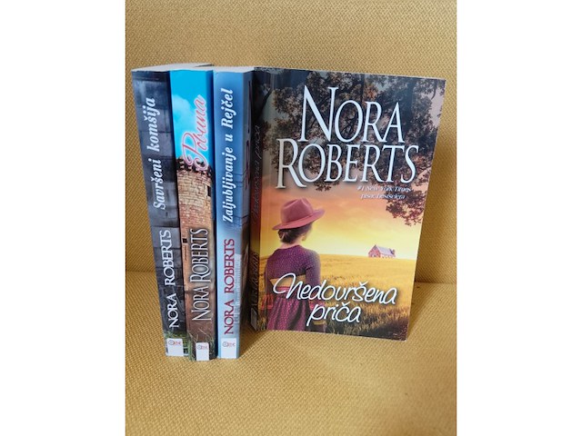 - Nora Roberts - komplet Nedovršena priča - 4 knjige