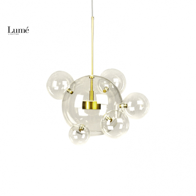 LUNA 197 LUSTER LED 14W 3000K ANTIQUE MESING 200449