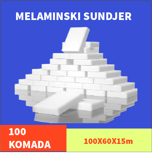 Magični Sundjer 100 Komada