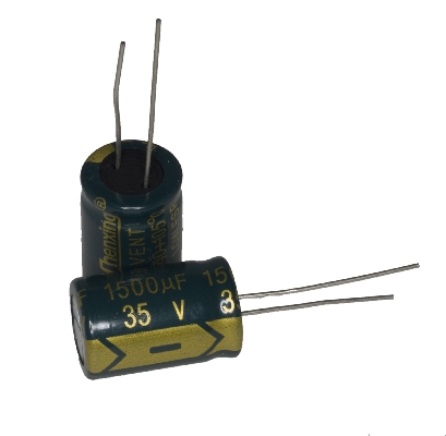 Elko, stojeći (RAD), Low ESR, 105°C, 1500µF, 35V, 13x25mm