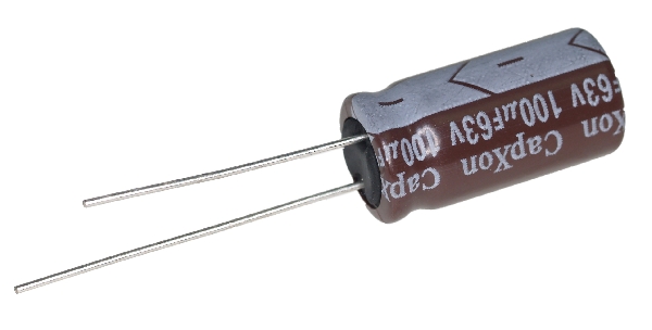 Elko, stojeći (RAD), Low ESR, 105°C, 1000µF, 6.3V, 8X12mm, RM3.5, Panasonic, EEUFR0J102