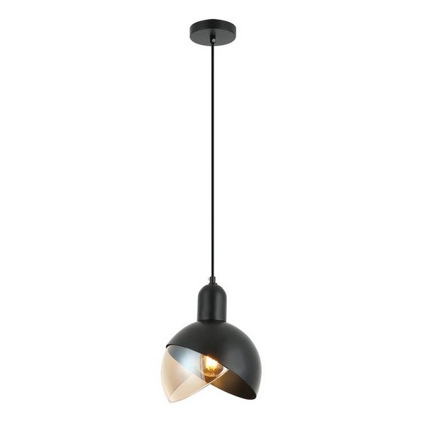 VISEĆA LAMPA F7036-1V BK+AM