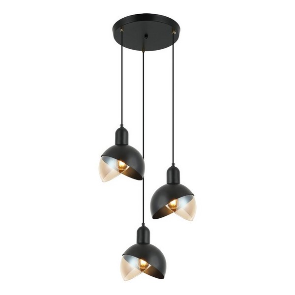 VISEĆA LAMPA F7036-3V BK+AM