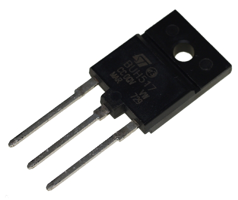 SI-N+DIODE, 1500/700V, 8A, 60W, ISOWATT218