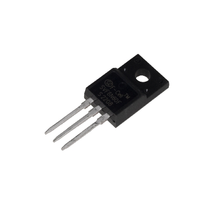 N-MOSFET, 6A, 600V, Rds=1.35Ω/Vgs=10V,