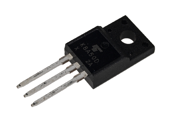 N-MOSFET 500V 8A TO-220F,