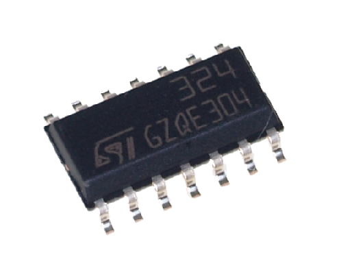 LINEAR INTERFACE 4 X RS232 DRIVER CMOS, SO14