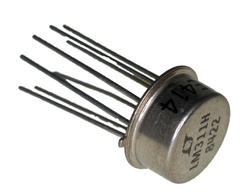 OPAMP, 3-18V, 1MHz, GENERAL PURPOSE, METAL CASE, TO-99-8