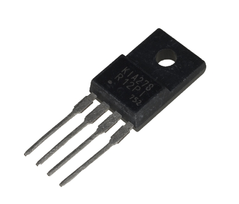 4 TERMINAL 2A OUTPUT LOW DROP VOLTAGE REGULATOR, TO220F,