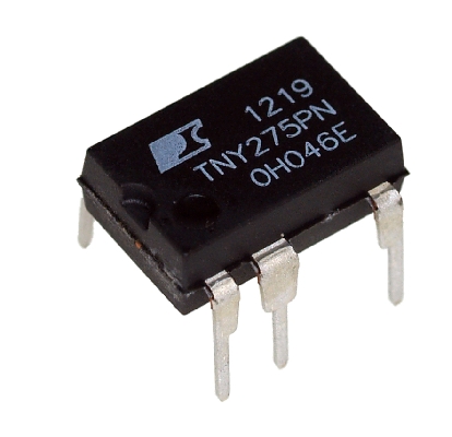 Energy-Efficient, Off-line Switcher with Accurate Primary-side Constant-Voltage Ctrl, 6.5W/230V, DIP