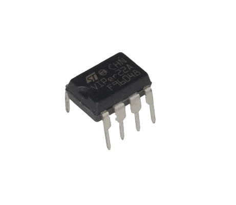 PWM controller with a high voltage power MOSFET,