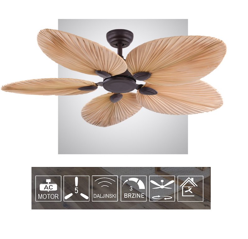 1a PLAFONSKI VENTILATOR KBS 5225 coffe