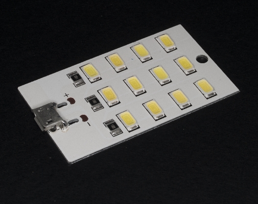 LED lighting board, 12 lamp beads,