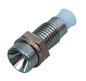 Kućište, metalno za LED 3mm, reflektorsko,