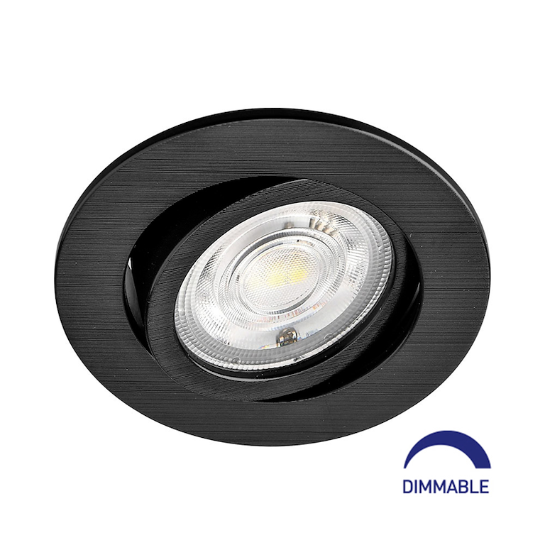 LED SPOTLIGHT BRY-G3-7W-RND-BLC-3IN1-DIMABILNA BD02-60781