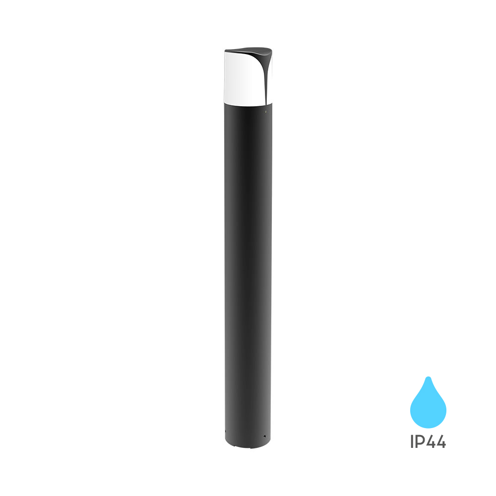 1 BRY-MILANO-800-1XE27-IP44-BOLLARD BG43-04302