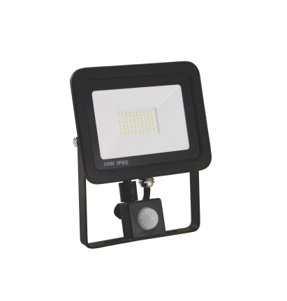 9. LED reflektor sa senzorom 30W crni M490030-RLS 6500K SMD