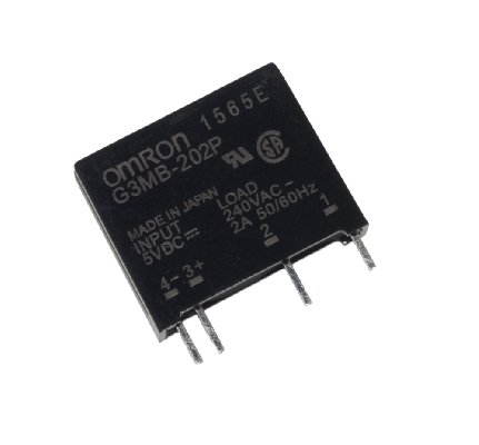SOLID STATE RELAY, DC-AC, In=5VDC, Out=240VAC, 2A,