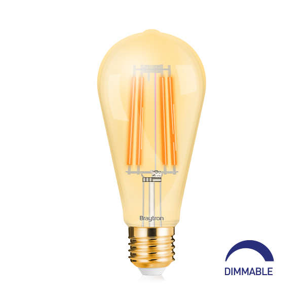 LED FILAMENT SIJALICA -6W-E27-ST64-AMB-DIM-2200K, BB46-60620