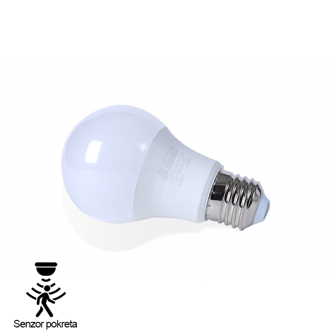 LED SIJALICA S11 A60 10W E27 4000K SENZOR 100247