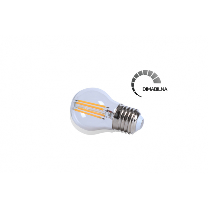 LED SIJALICA FILAMENT DIM G45 4W E27 2700 100105