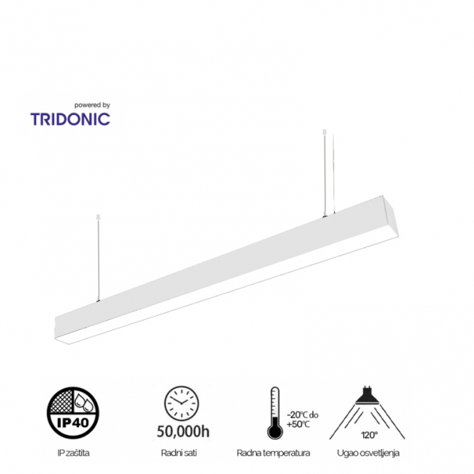 LED SVETILJKA LT-T-020-B 120 40W BELA 350105