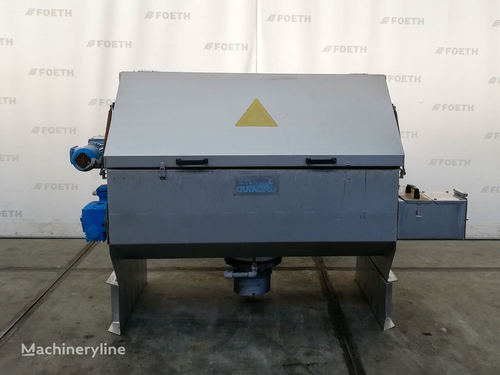 Andritz Girapac GPV2 1500 T3 - Rotating sieve oprema za miješanje