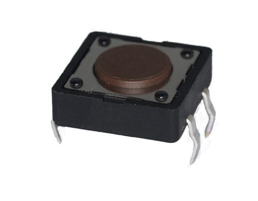 Mini taster, 12x12mm, 4 pina, za print montažu, H=4.3mm, sila pritiska 1.6N