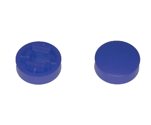 Plava kapa 9.8x5.5mm, za taster za print montažu, dimenzija 12x12mm