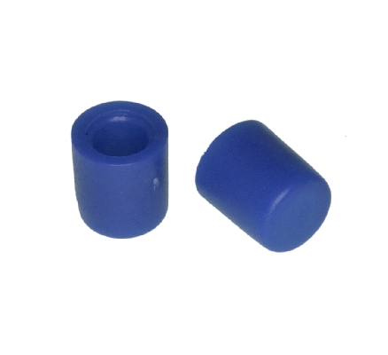 Plava cilindrična kapa 6x6.2mm, za taster za print montažu, dimenzija 6x6mm