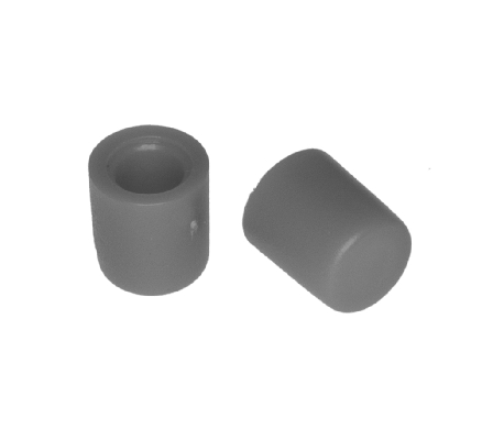 Siva cilindrična kapa 6x6.2mm, za taster za print montažu, dimenzija 6x6mm