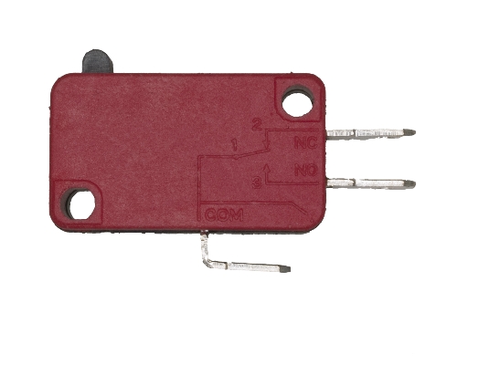 Mikrotaster KW7-0, 16A/250V, 1 X ON/OFF, bez poluge