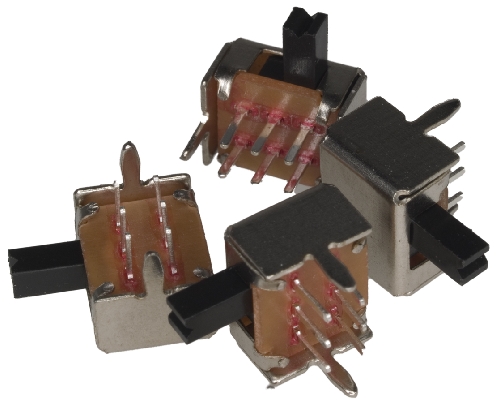 Toggle switch SK22D07 2P2T 6Pins Handle high 4mm SK22D0, , , , , mm