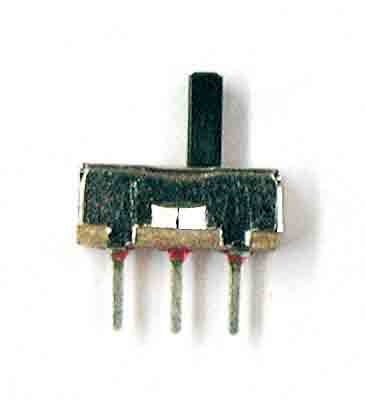 Prekidač, 1 X ON, za PCB, tri pina, 50V/0.3A (SS12D00G3), , , , , mm