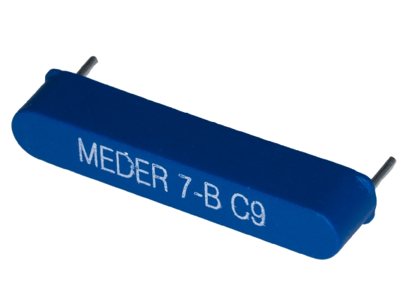 Reed senzor, 0.5A, 1 x ON, 10W, za PCB montažu
