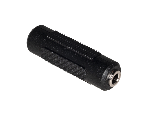 Adapter, ženski 3.5mm na ženski 3.5mm, stereo, plastični