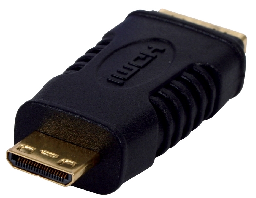 Adapter, HDMI ženski na MINI HDMI muški, pozlaćeni